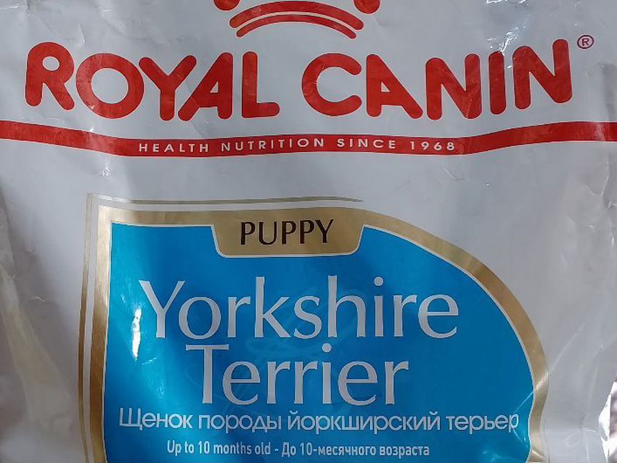Royal canin puppy yorkshire terrier 1,5 кг