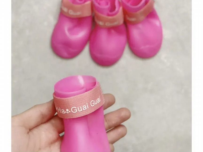 Сапоги резиновые для собак