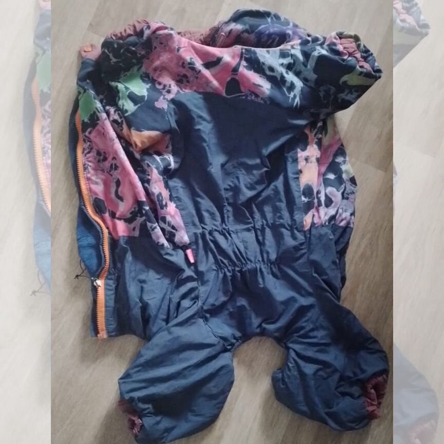 Зимний Костюм для собаки75см, переноска сумка