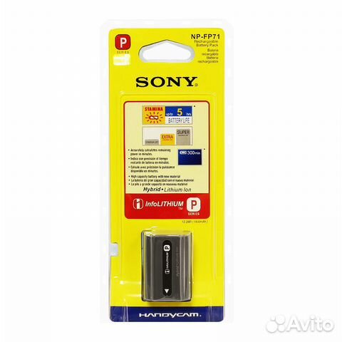 Sony NP-FP70 / NP-FP71 / NP-FP60 купить в Москве с доставкой ...