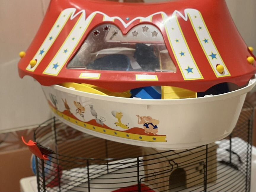 Просторная Клетка для хомяка