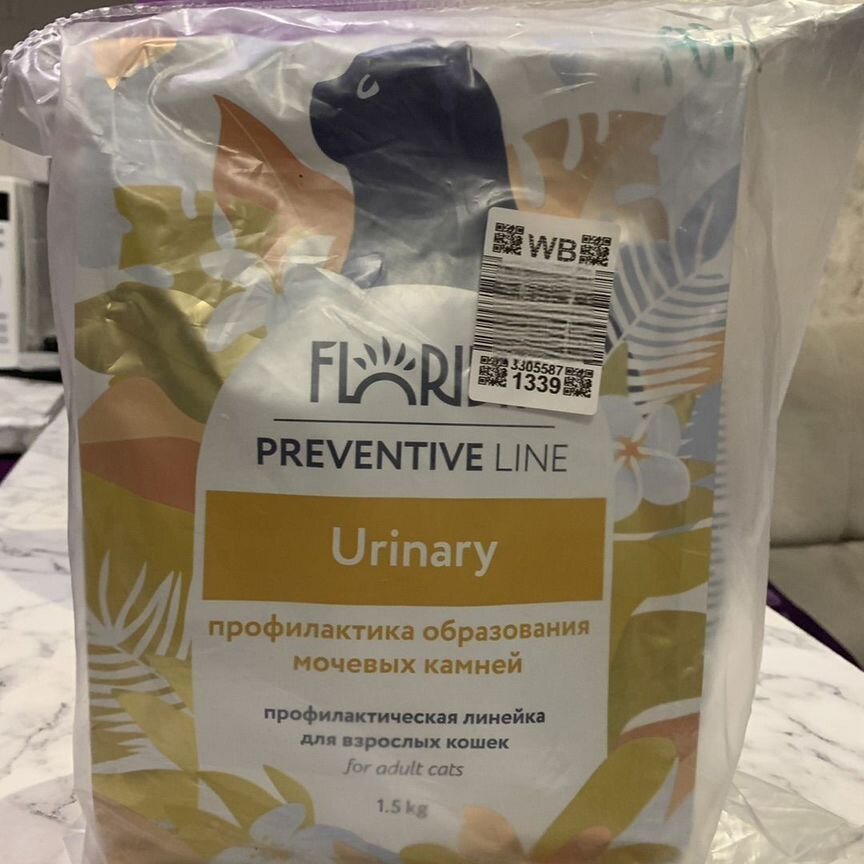Корм для кошек уринари