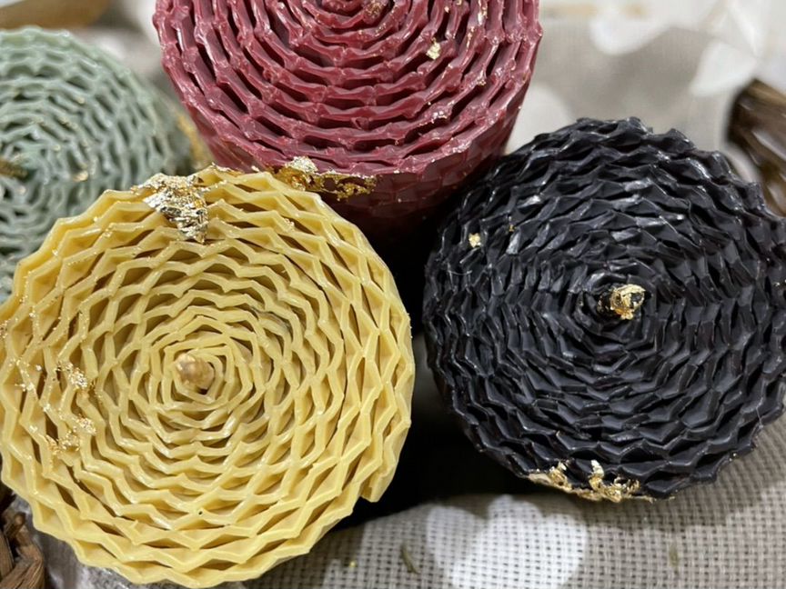 Вощина цветная без добавок Премиум