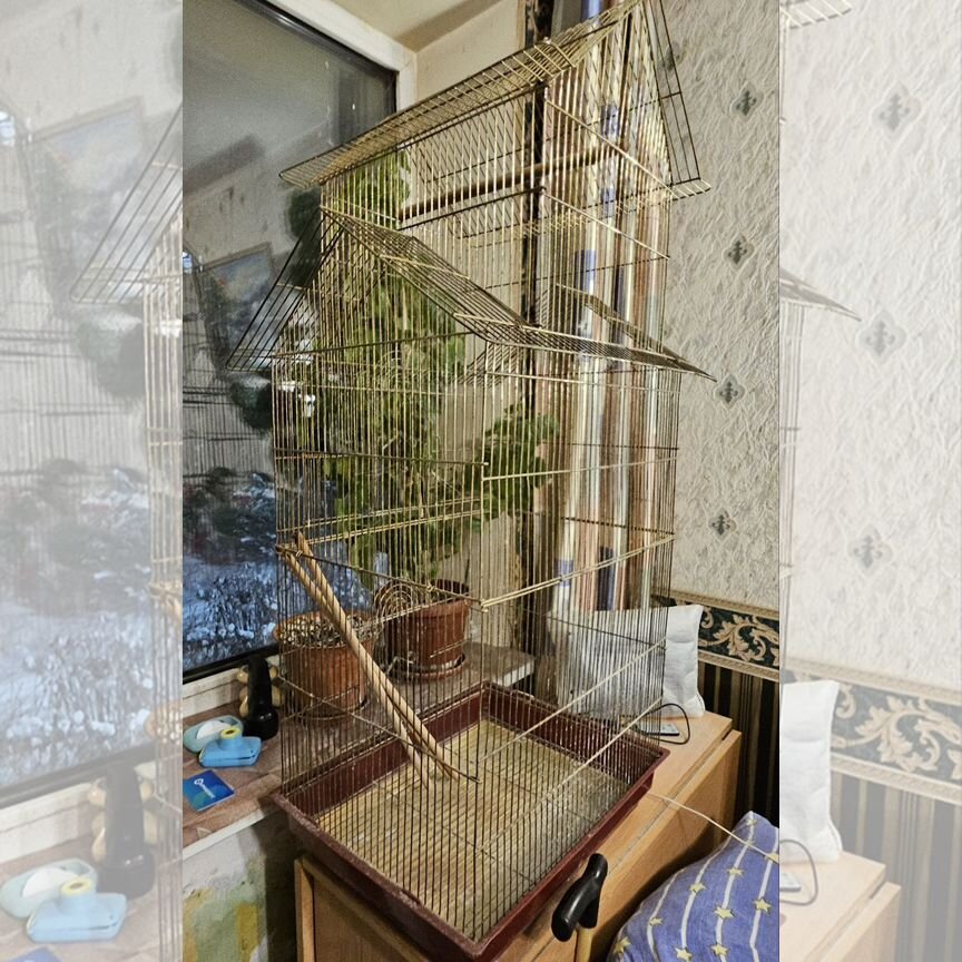 Клетка для попугая, домашних птиц большая
