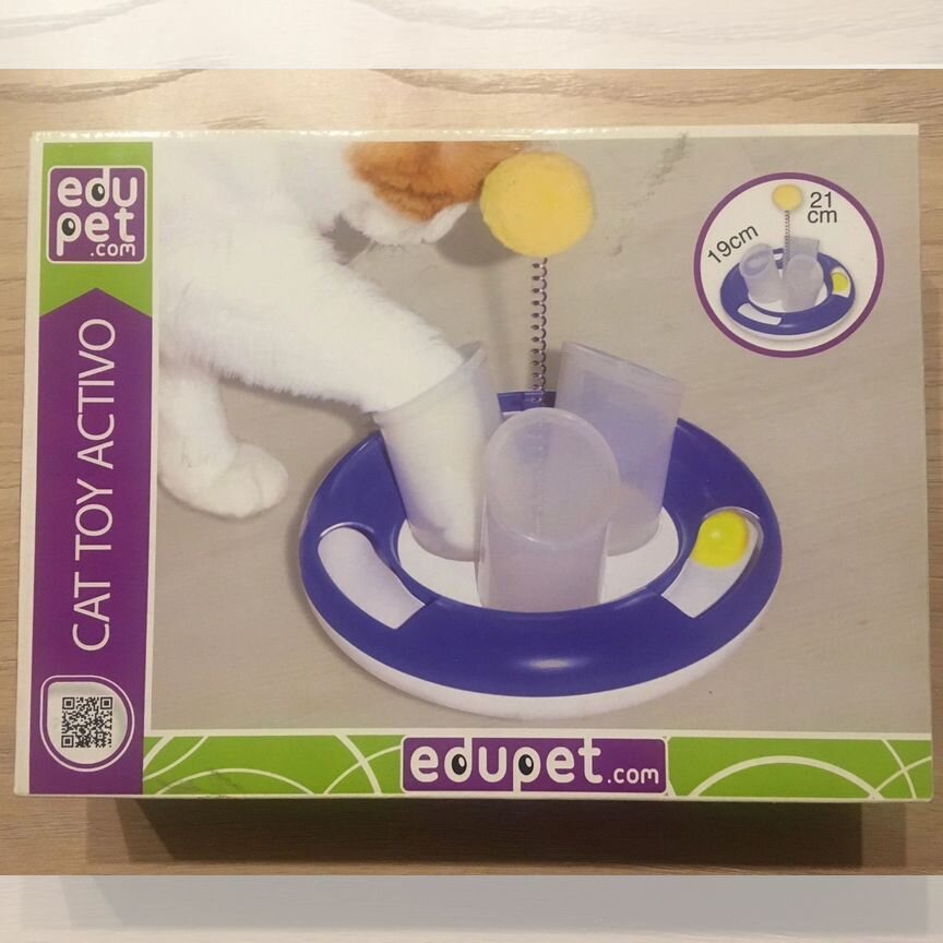Игрушка для кошек с шариком