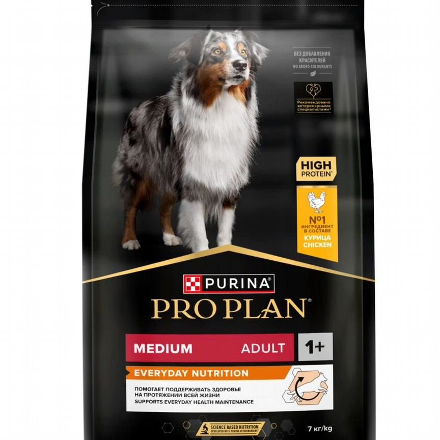 Сухой корм Purina Pro Plan Adult для собак