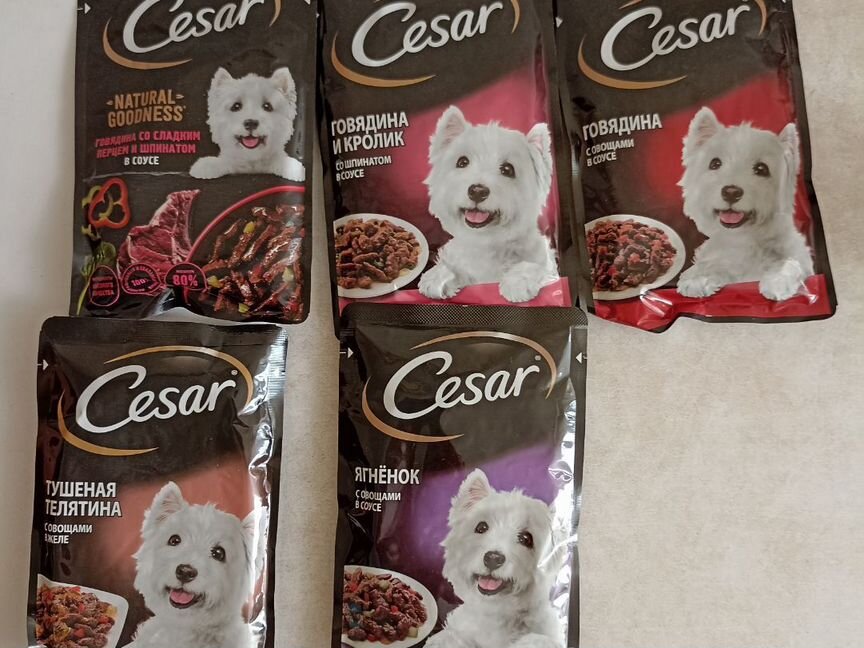 Корм для собак cesar