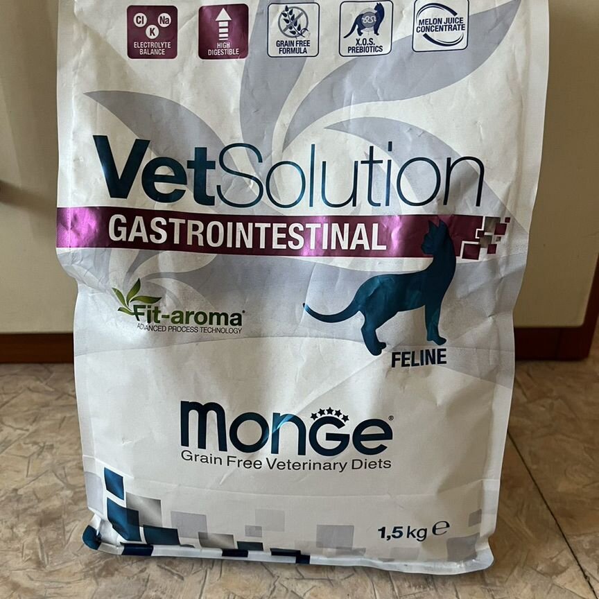Корм для кошек Monge cat gastrointestinal