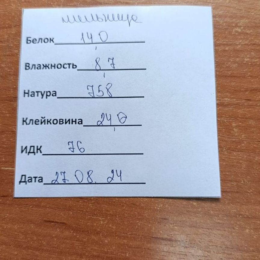 Пшеница 3 класс