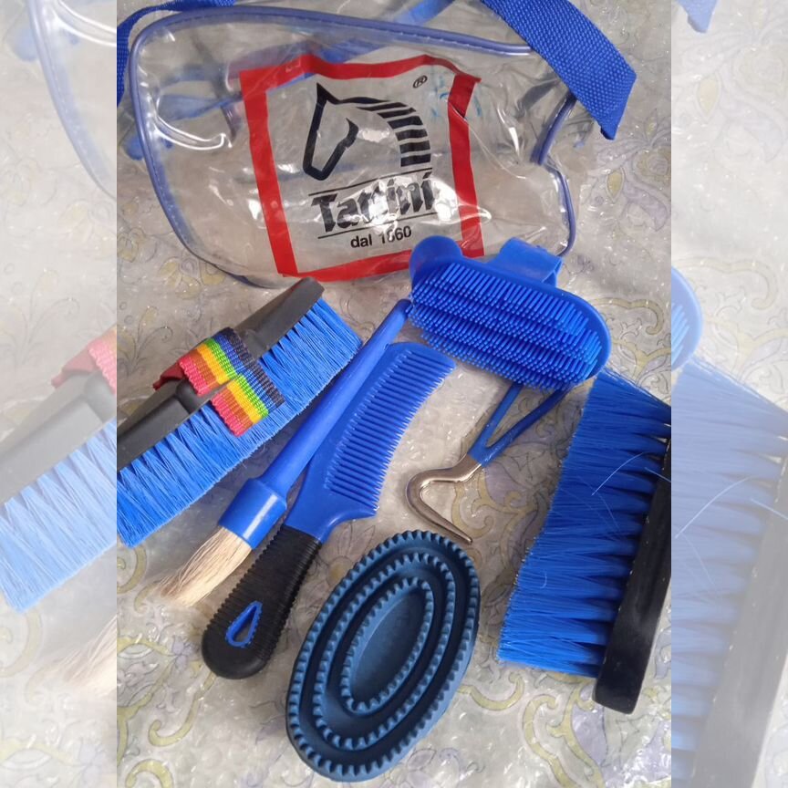 Набор щеток для лошади., б/у