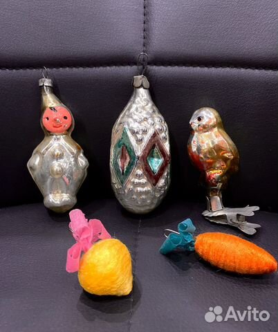 Новогодние игрушки СССР советские купить в Березниках | Хобби и отдых ...