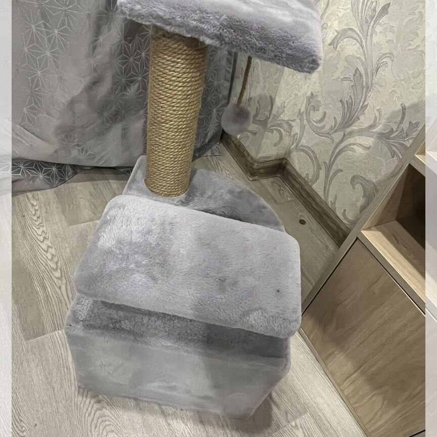 Когтеточка домик для кошки