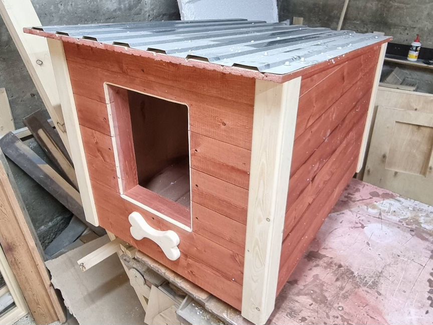 Будка для собаки утепленная