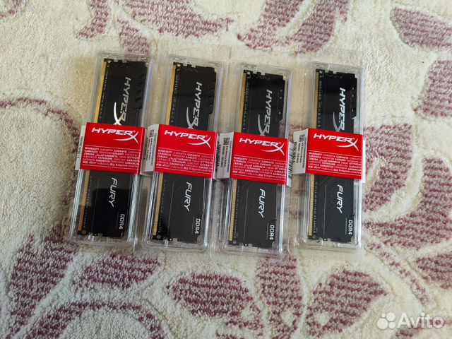 Оперативная память Ddr4 Hyperx Fury 8gb купить в Хабаровске с доставкой