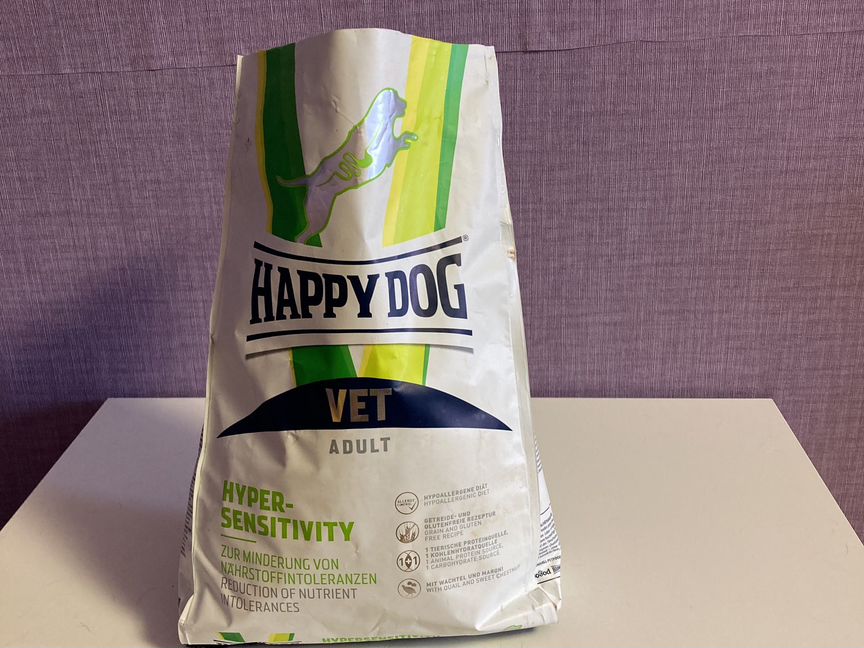 Корм для собак гипоаллергенный Happy Dog