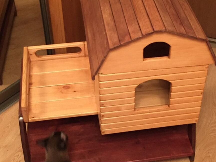 Домик для большого котика