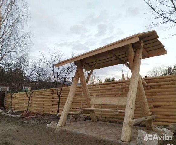 Садовые качели с крышей купить в Твери | Товары для дома и дачи | Авито