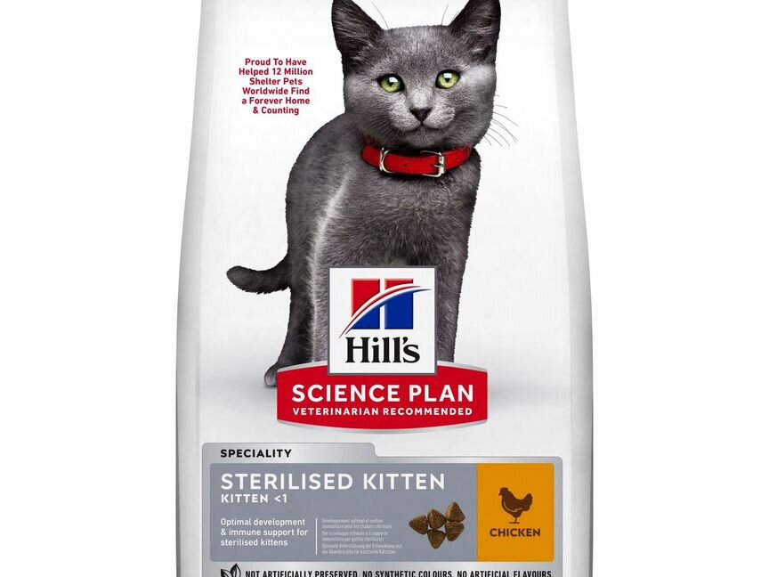Hill's Science Plan сухой корм для стерилизованных