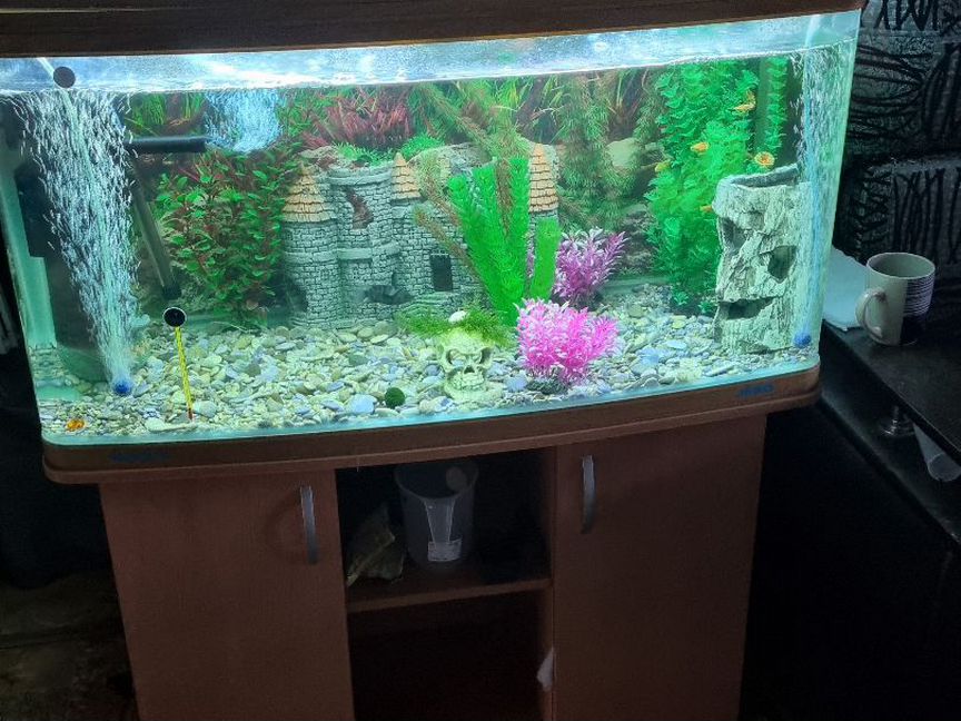Аквариум с тумбой