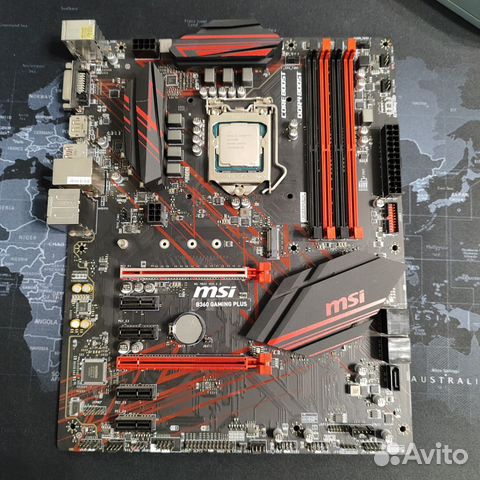Материнская плата MSI B360 gaming plus купить в Санкт-Петербурге ...