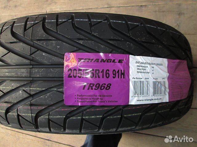 Triangle TR968 205/55 R16 купить в Иркутске | Авито
