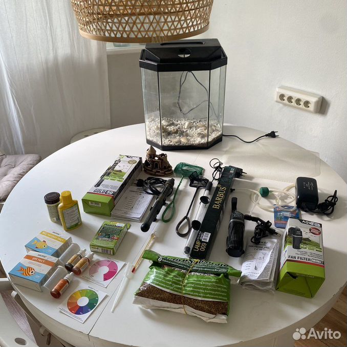 Аквариум 40л с полным приданым