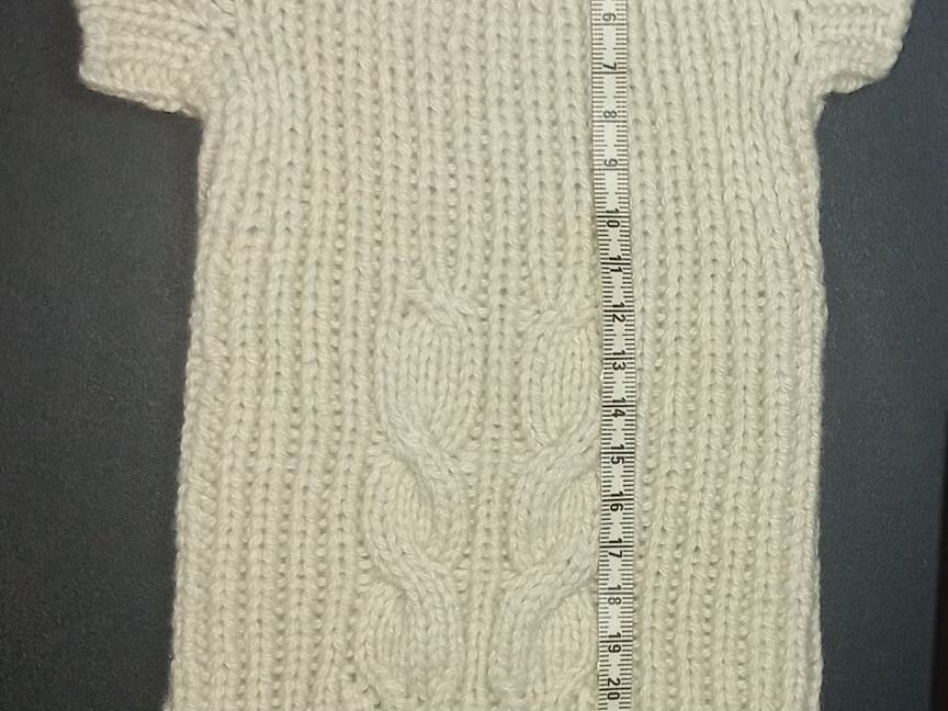 Свитер и шапка с паетками для собак мелких пород