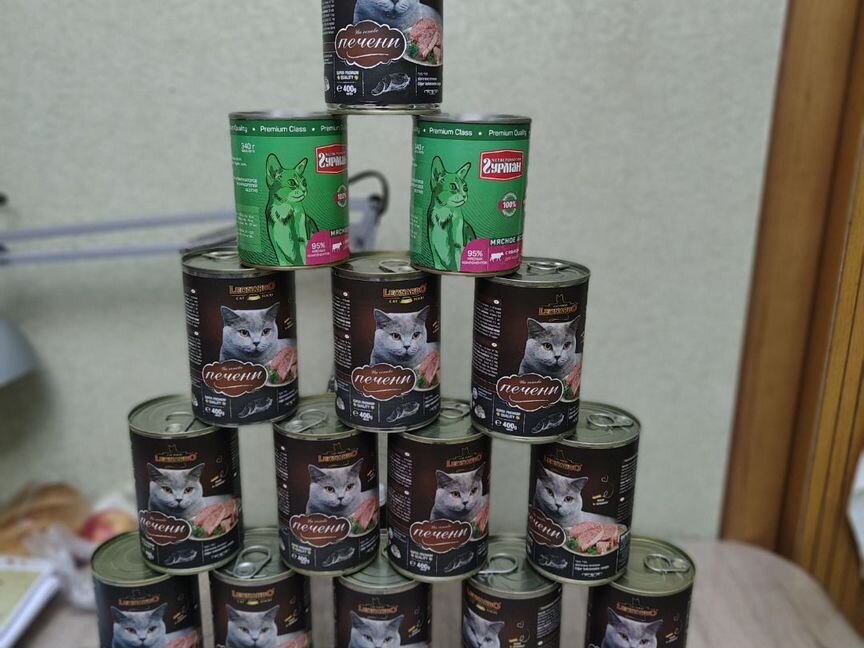 Корм влажный Леонардо для взрослых кошек