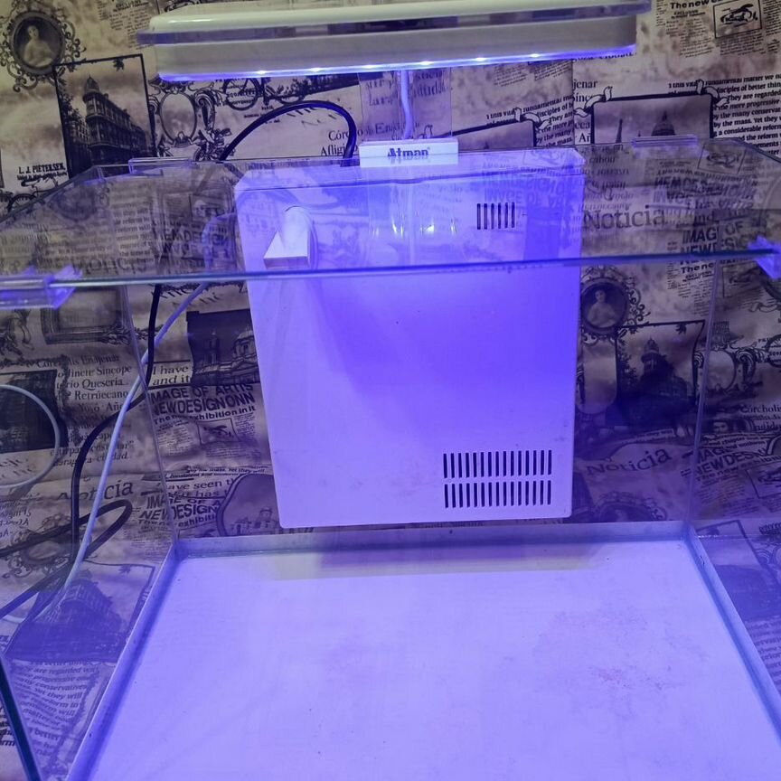 Аквариум Atman ZGT-40 белый 30 литров