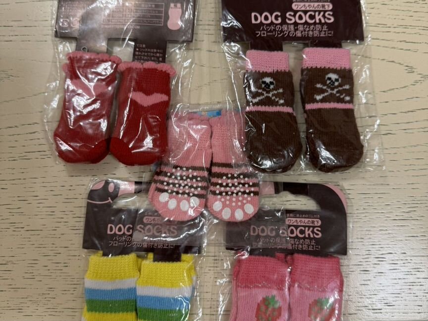 Носки для собак мелких пород