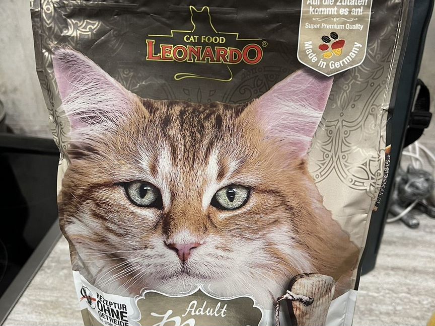 Корм для кошек Leonardo adult maxi gf