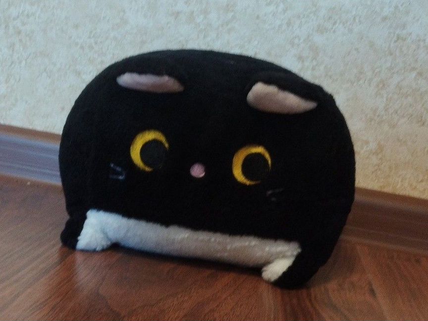 Куб кот чёрный