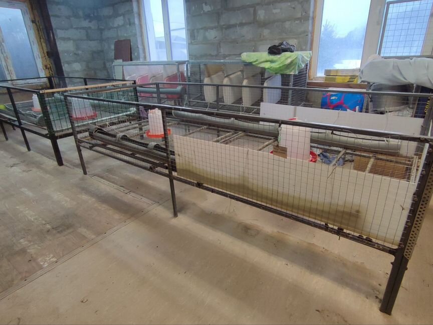 Клетки для кур бройлеров