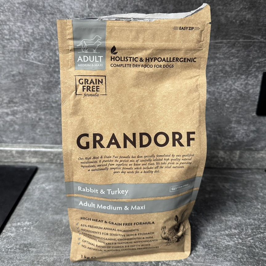 Корм для собак grandorf 1кг