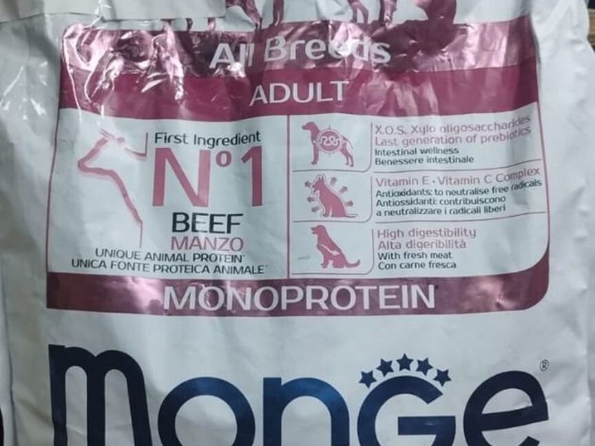 Monge Dog All Breeds сухой корм для взрослых собак