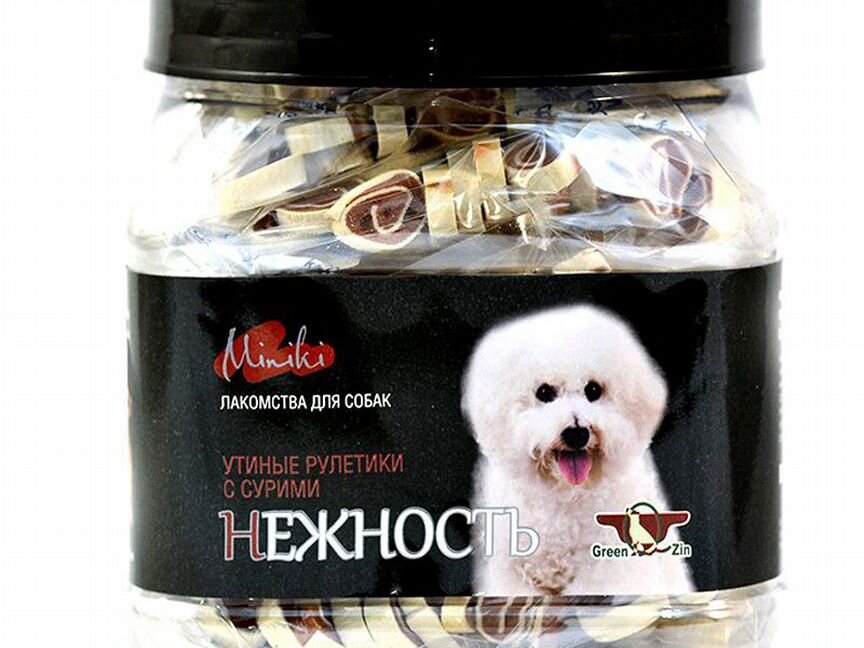 GR.qzin д/с миники нежность сушеные утиные роллы д