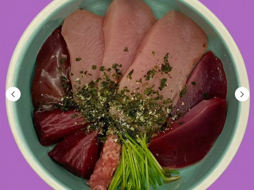 Индейка для кошек премиум (кусочки в фарше)