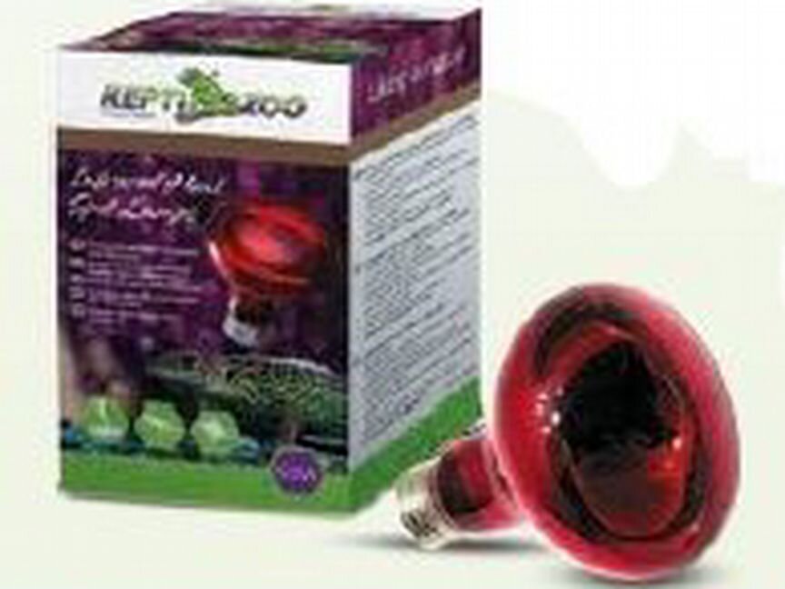 Reptizoo Лампа инфракрасная repti infrared UV75w
