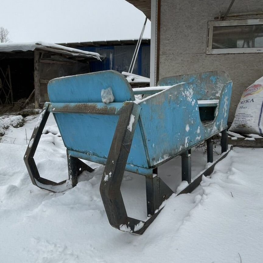 Сани телега для лошади