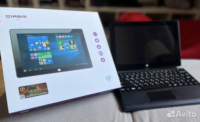 Планшет на windows с клавиатурой купить в Москве | Электроника | Авито