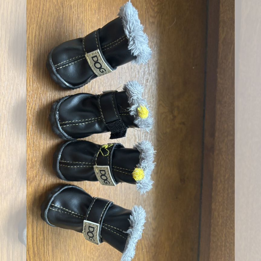 Ботинки для собаки,кожа