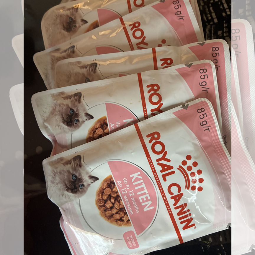 Корм для котят Royal canin kitten 6 шт