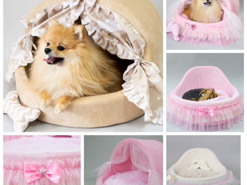 Шикарные домики и лежаки для собачек и кошечек