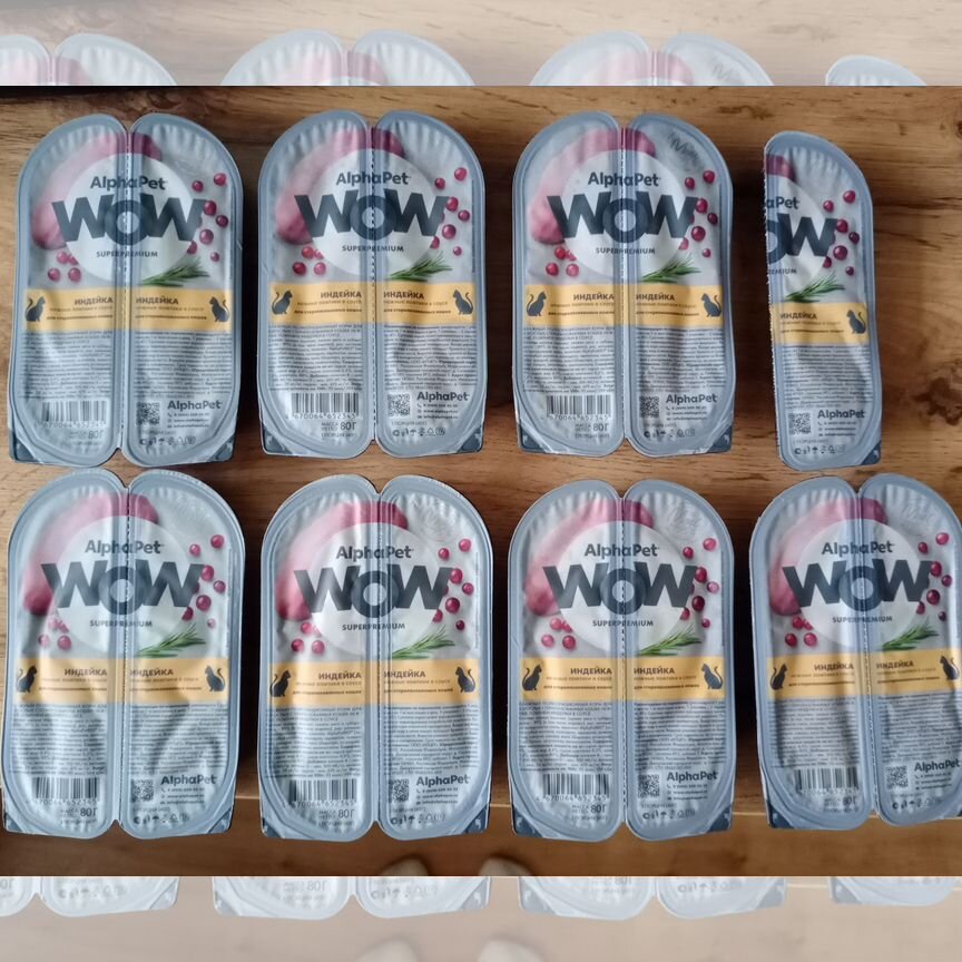 Корм для кошек Alphapet Wow