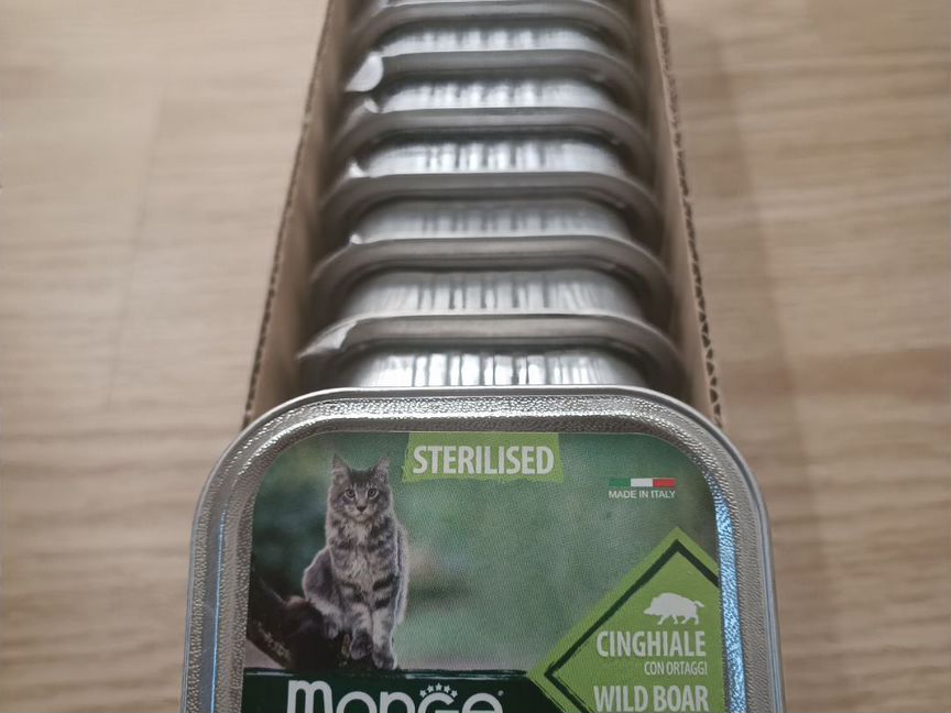 Monge Cat BWild Grain Free, паштет