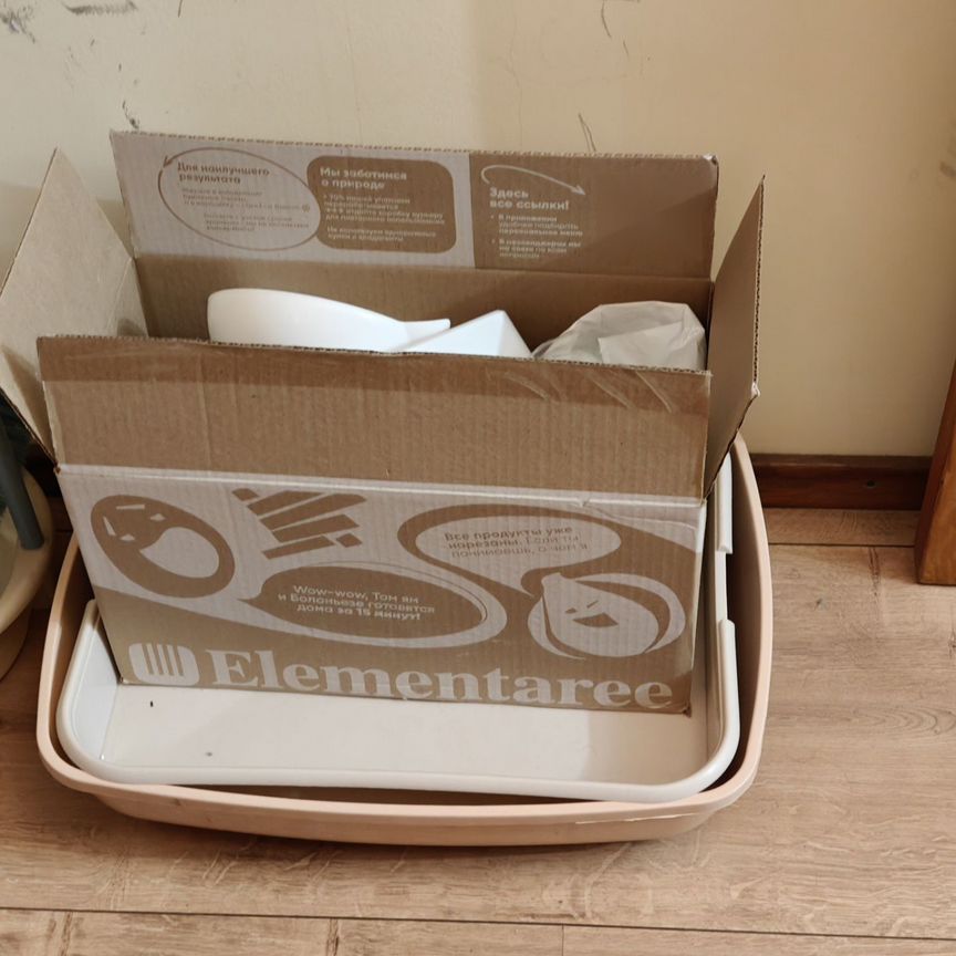 Кошачьи лотки 2шт