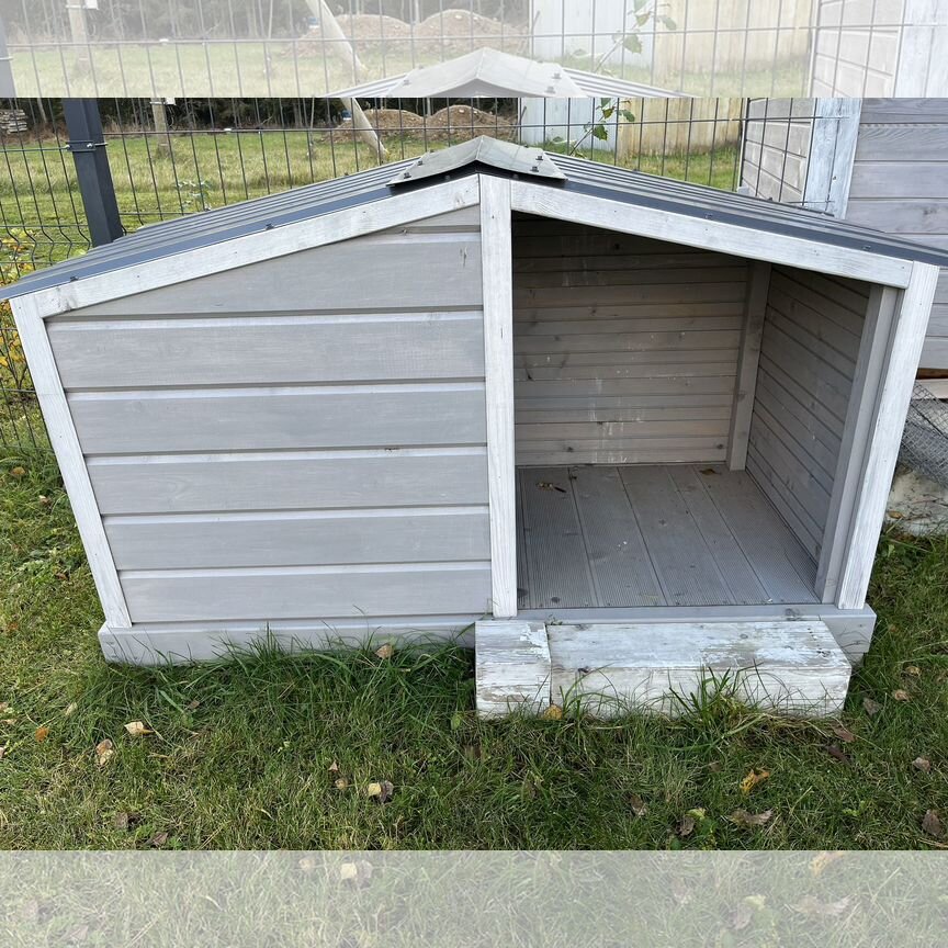 Будка для собаки утепленная