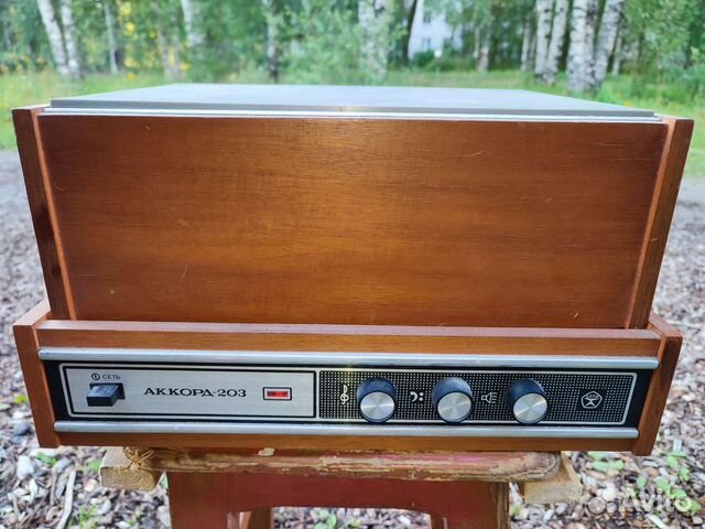 Проигрыватель пластинок Аккорд 203 купить в Сегеже | Электроника | Авито