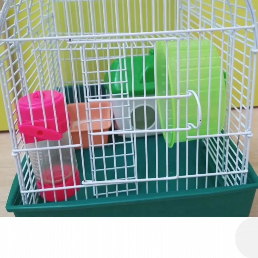 Клетка для хомяка почти новая