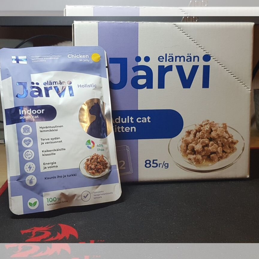 Влажный корм для кошек jarvi